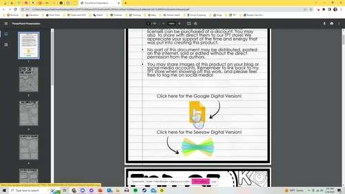 End of the Year Memory Book - Digital and Printable - Seesaw and Google ...