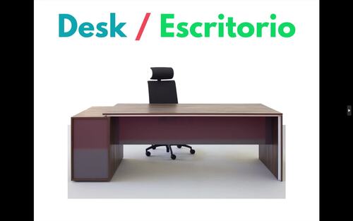 Bilingual English / Spanish Classroom Labels vocabulary. Print & Google ...