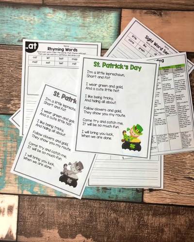 St. Patrick's Day Poem | Poem of the Week for Shared Reading by Hunt 4 ...