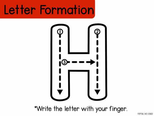 Alphabet Slides | Alphabet Digital Teaching Slides | Letter Sounds Slides