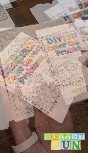 Multiplication Division Math Practice-Color Correct Answers Fall Winter ...