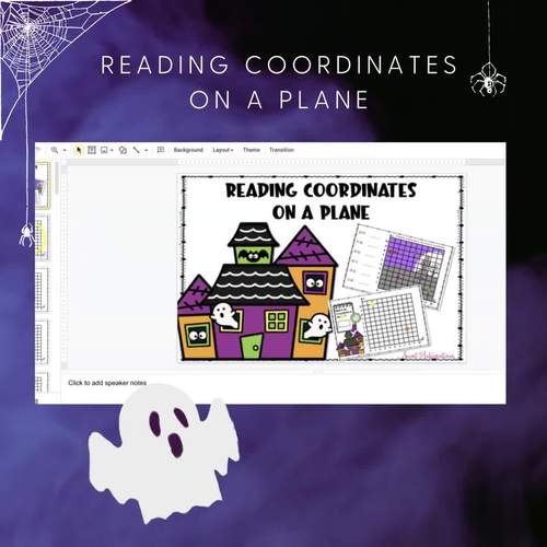 Graphing Ordered Pairs on the Coordinate Plane - Halloween Math Activity