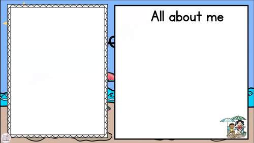 Back to School Digital Summer Memory Book Writing Activities | TPT