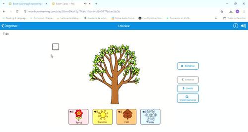 The Four Seasons Boom Cards | Science Digital Activity by Ms Herraiz