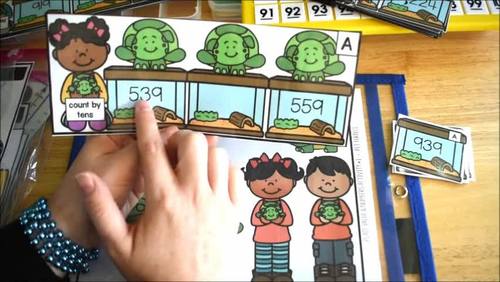 Place Value & Numbers Activity Center | Pet Turtles by Fun Hands-on ...