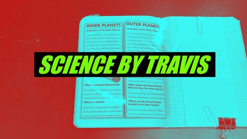 Science Journal: Planets to the Max Foldable by Travis Terry | TPT