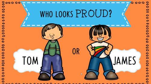 An INTERACTIVE Lesson on What My Body Language Tells My Friends, Grades K-1