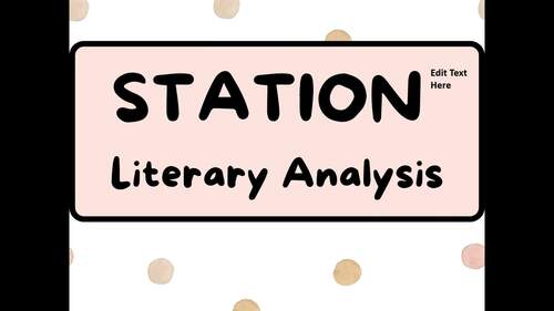 Station Rotation Centers Signs | English by MamaMeahl'sMarket | TPT