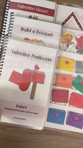 Valentine's Day Adapted Books Following Directions + Sequencing for ...