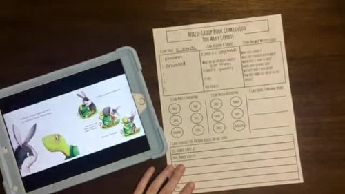 Spring Speech Therapy Book Companions - No Prep Mixed Group Speech Therapy