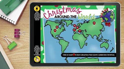 Christmas Around the World LINKtivity® (Traditions, Celebrations, Foods ...