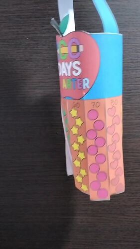 100 Days Smarter Windsock Craft Math Shapes Coloring Activity 100 Days ...