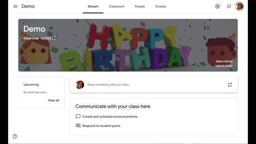 ANIMATED Google Classroom™ Banners Headers | HAPPY BIRTHDAY | TPT