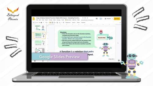 Interactive Evaluating Functions Activity - Editable Function Table ...