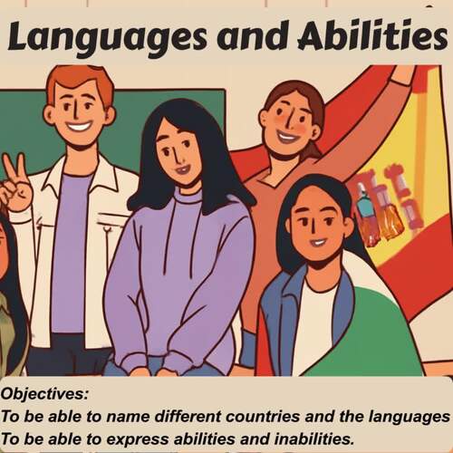 ESL Speaking & Grammar Activities: Languages and Abilities (PDF+PPT) by ...