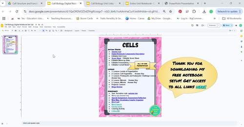 Digital Science Interactive Notebook Year Unit Bundle - Google Slides ...