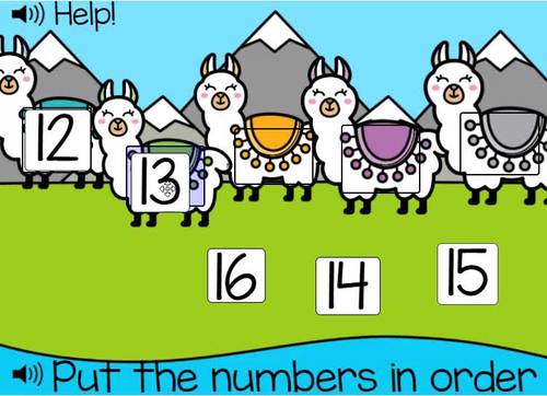 Llama Rote Counting to 50 by SPED is Calling | TPT