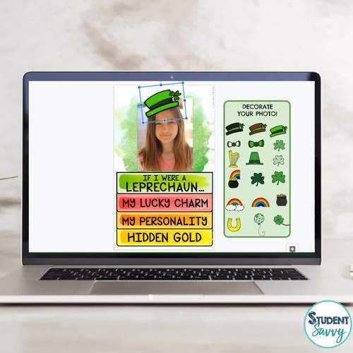 St. Patrick's Day Digital Activities Flip Book | March Digital Activities