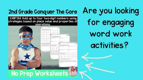 2nd Grade Common Core Numbers Base Ten (NBT) Standards BUNDLE by ...