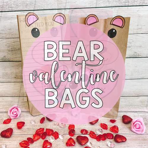 Valentines Day Mailbox Valentines Day Paper Bag Craft by A Teacher and ...