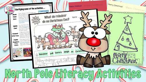 Christmas Literacy Activities by That Fun Reading Teacher | TPT