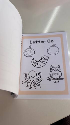 Alphabet Tracing Workbook | A–Z Handwriting Practice + Coloring Pages ...