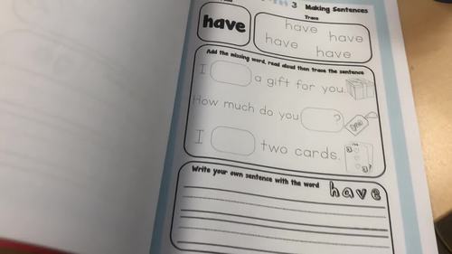 Set 3: Tricky words sentences | Jolly Phonics Readers Green Level