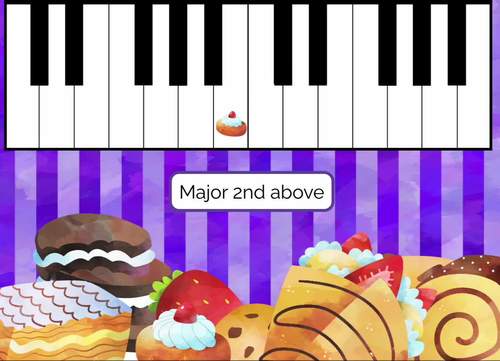 Major & Minor 2nds Seconds Intervals Music Class Game BOOM Cards