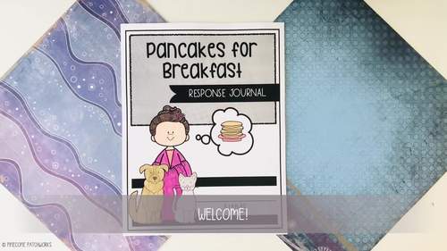 Pancakes for Breakfast Wordless Book Companion for Kindergarten & 1st Grade