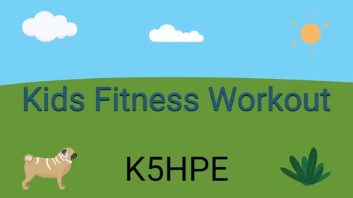 K-5 Kids Workout (7 Mins) by K5 Hidden Peak Education | TPT