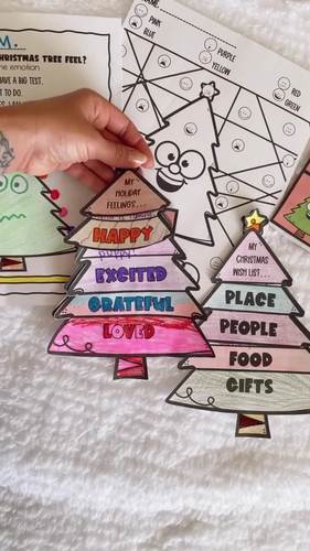 Winter Feelings Activities | Christmas Preschool | Winter SEL | TPT