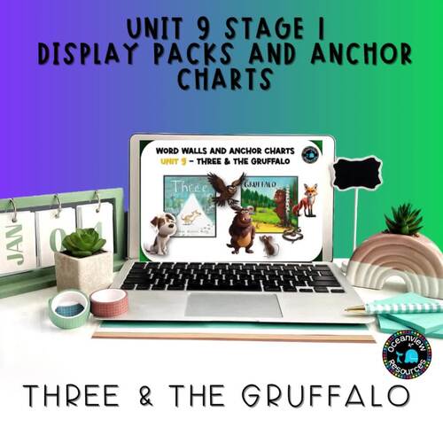 Unit 9- Stage 1: DISPLAY PACK- Three and The Gruffalo - including ...