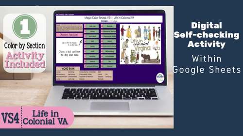 VS4 Colonial VA - Virginia Studies Self-Checking Digital Activity
