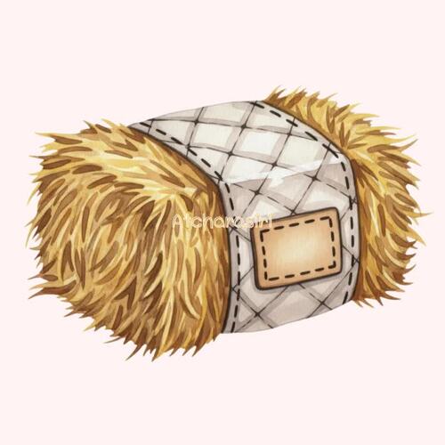 Mini Hay Bales Clipart Set – 16 Watercolor-Style Farm | TPT