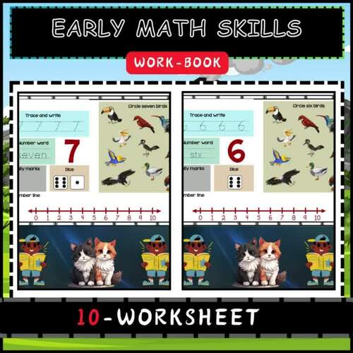 Early Math Skills Digital Data Collection Progress Monitoring | TPT