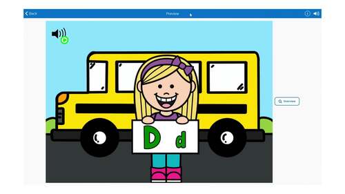 Letra D Boom Cards™ | Digital Task Cards by Cloud Ten | TPT