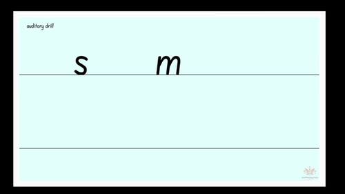 10 x Dictation Lessons: Set 1- CVC words and sentences- NO PRINT!