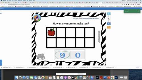 Ten Frame Addition Task Cards with BOOM Card™ Option | TPT