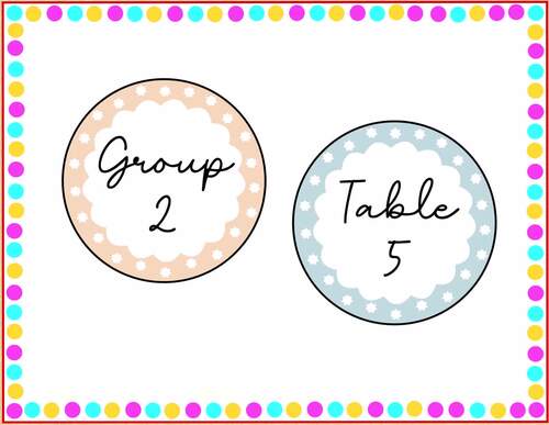 Printable Boho Neutral Snowflakes Table Numbers, Editable Table Number ...