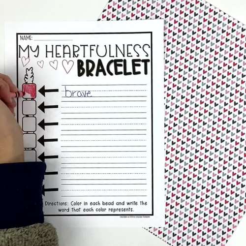 Social Emotional Learning Activity - Mindfulness Activity- Bracelets