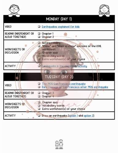 Earthquake in the Early Morning | Magic Tree House #24 | Quizzes ...