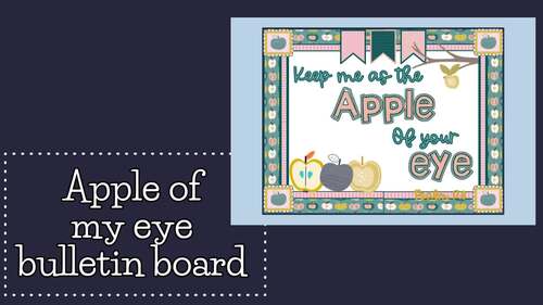 Apple Bulletin Board Set- Faith Based by Joy and Sunshine Collective