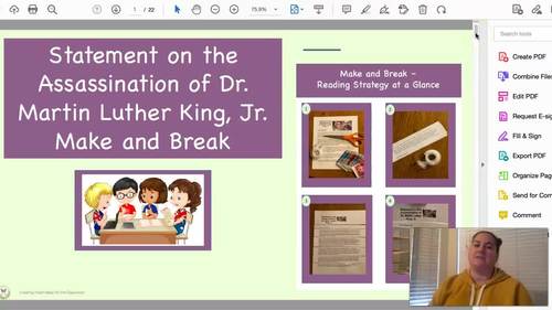 Statement on the Assassination of Dr. King - Make and Break Reading ...