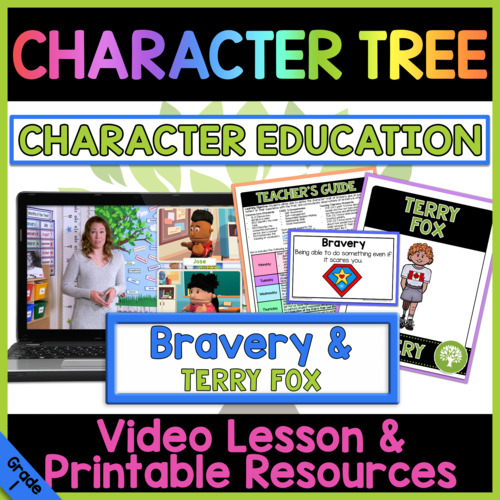 Bravery & Terry Fox | Character Education Video Lesson by The Primary Pal