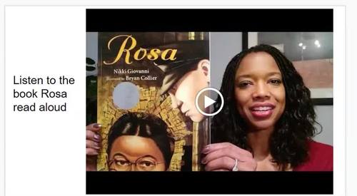 Rosa Parks Read Aloud Black History Month Activities Special Education