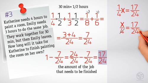 "Working together" word problems. VIDEO by ALTOL | TpT