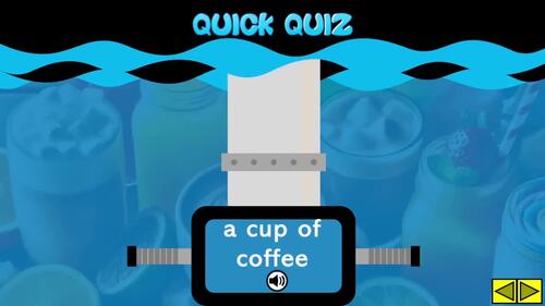 Food Unit 7 : Drinks & Desserts by Ositos English | TPT