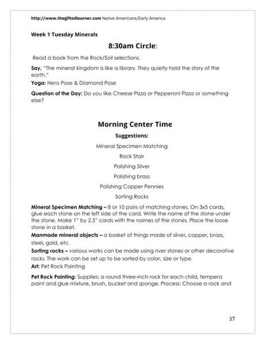 Preschool curriculum Lesson Plans fully written STEAM Reggio Montessori NOV