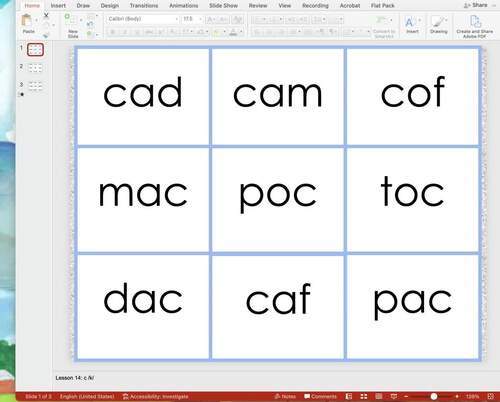 Digital Phonics Nonsense Word Mystery Pictures - Set 1- UFLI ...