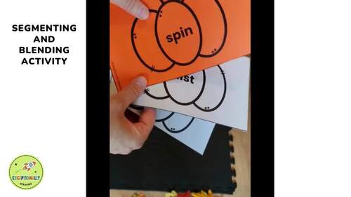 Pumpkin Patch Segmenting and Blending CVCC and CCVC Fall Activity K to ...